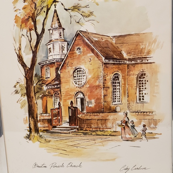 Coby Carlson | Wall Decor | Coby Carlson Raleigh Tavern Bruton Parish ...